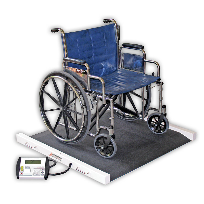Detecto Portable Bariatric Wheelchair Scale | Wayfair