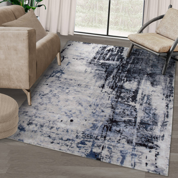 17 Stories Rectangle Camouflage Machine Tufted Rectangle 5' x 8 ...