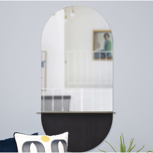 Modern & Contemporary Pill Shaped Mirror | AllModern