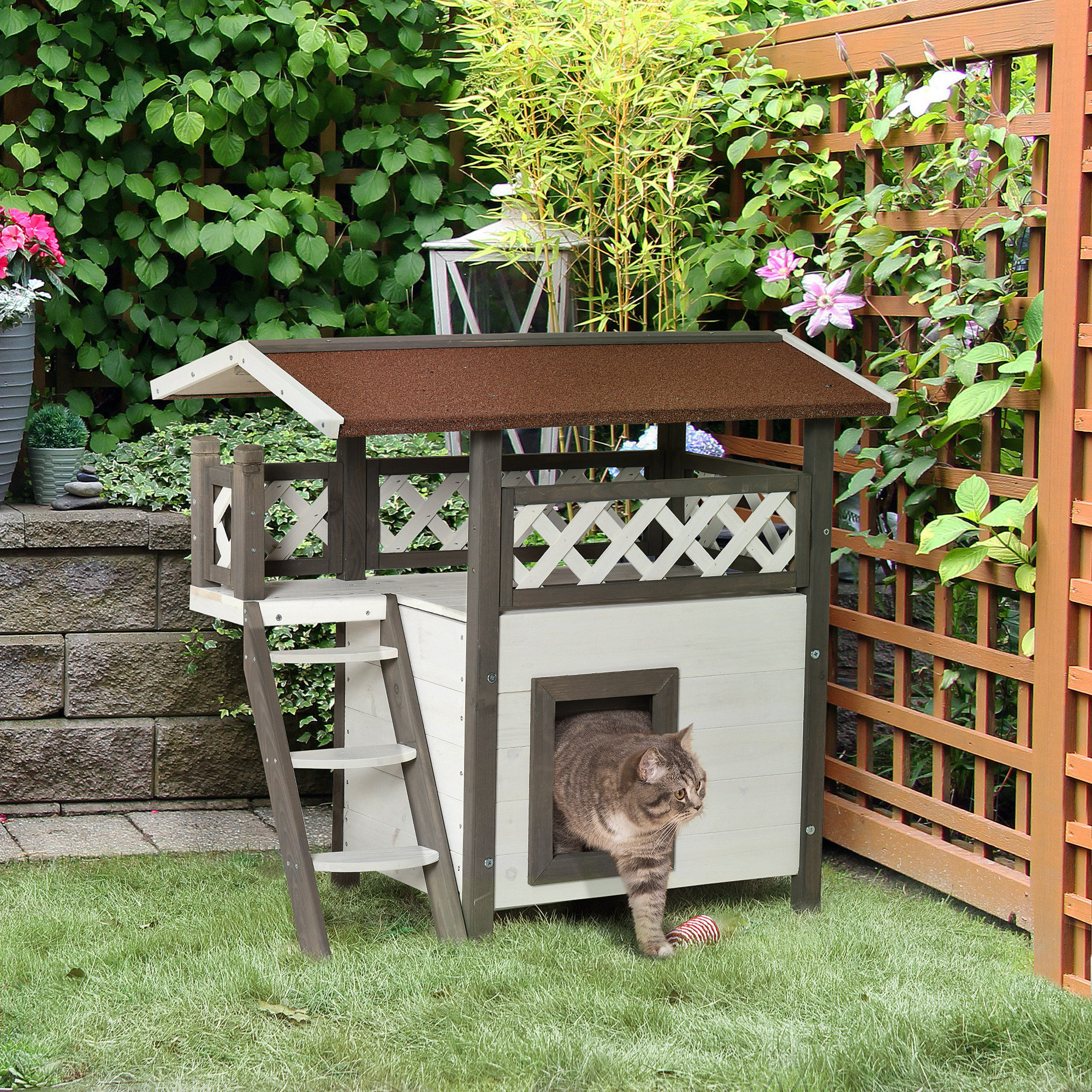 Pawhut Cat House & Reviews | Wayfair.co.uk