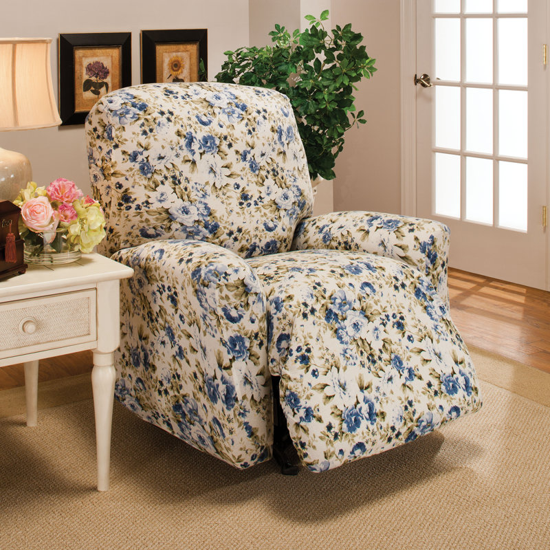 Winston Porter Box Cushion Recliner Slipcover & Reviews | Wayfair
