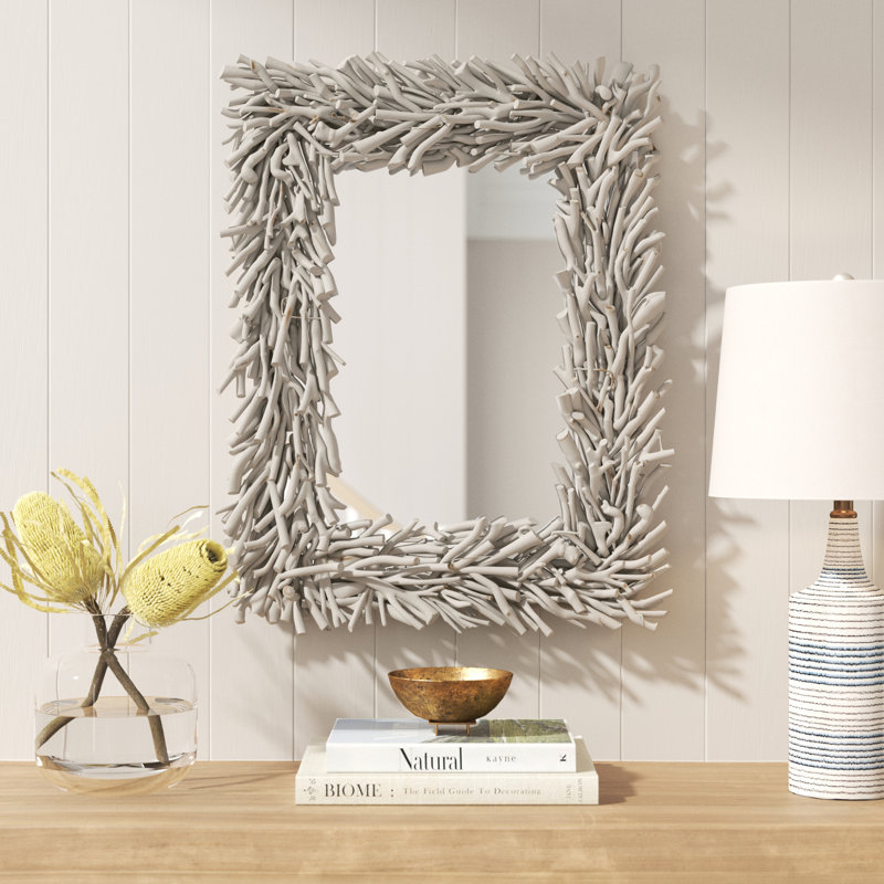 Sand & Stable Grenada Rectangle Wall Mirror & Reviews | Wayfair
