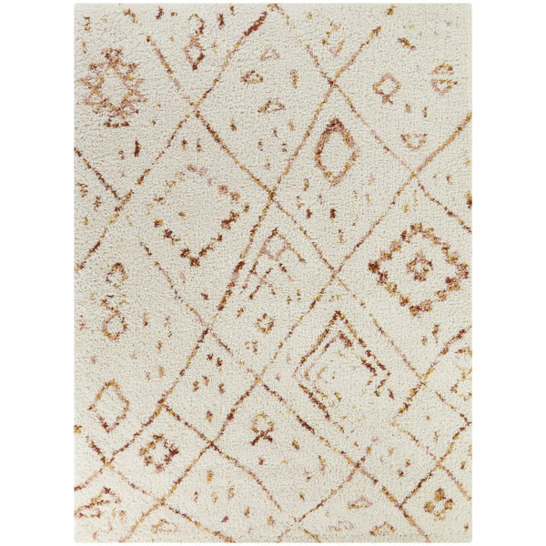 Union Rustic Krall Moroccan Shag Area Rug & Reviews | Wayfair