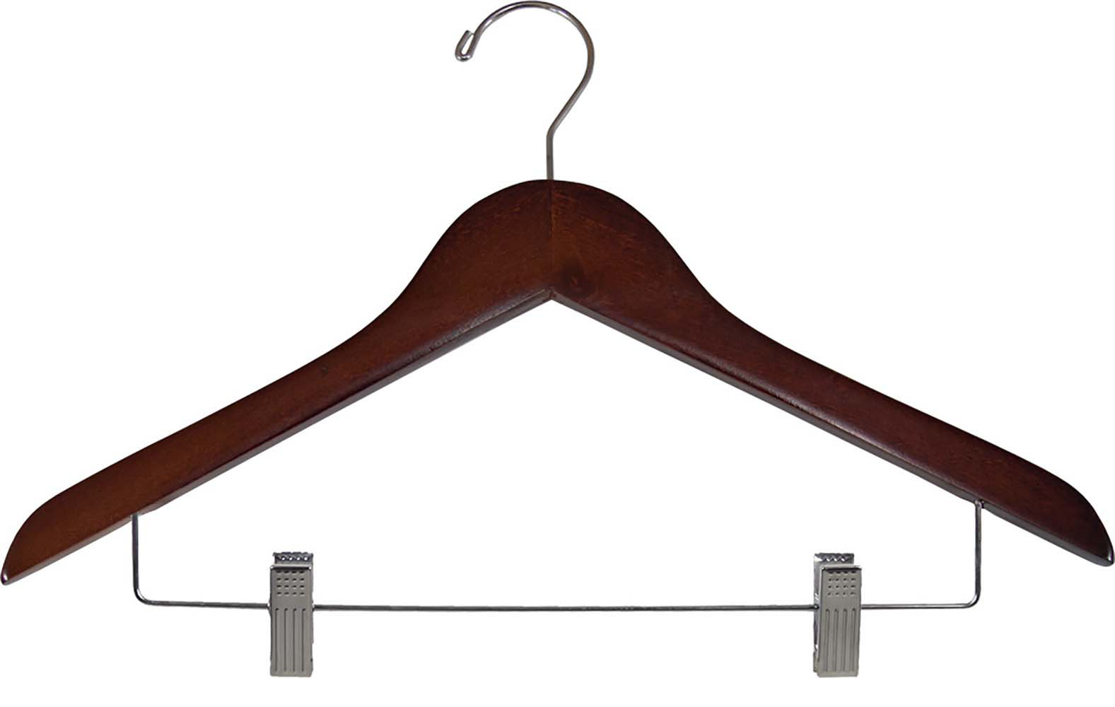 Rebrilliant 15 1/2" Wood Combo Hanger | Wayfair