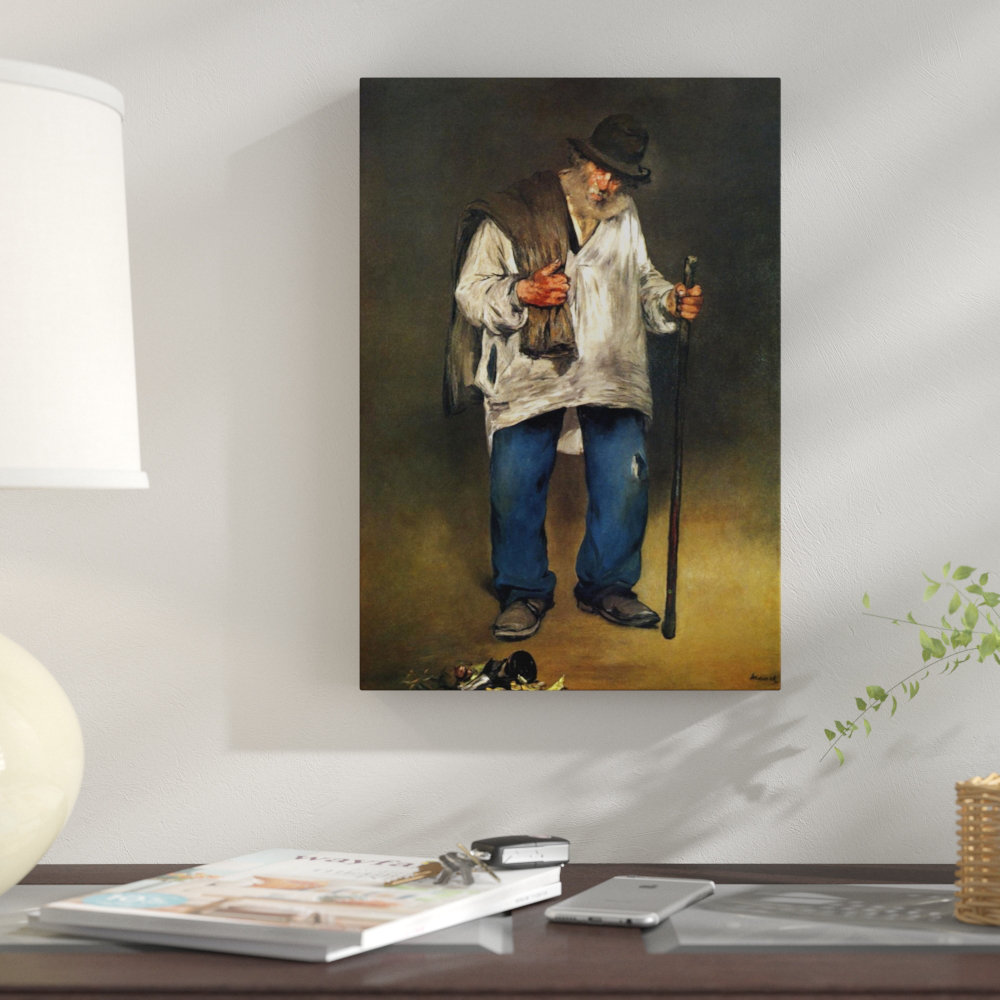 Vault W Artwork The Ragpicker by Edouard Manet - Wrapped Canvas Print ...