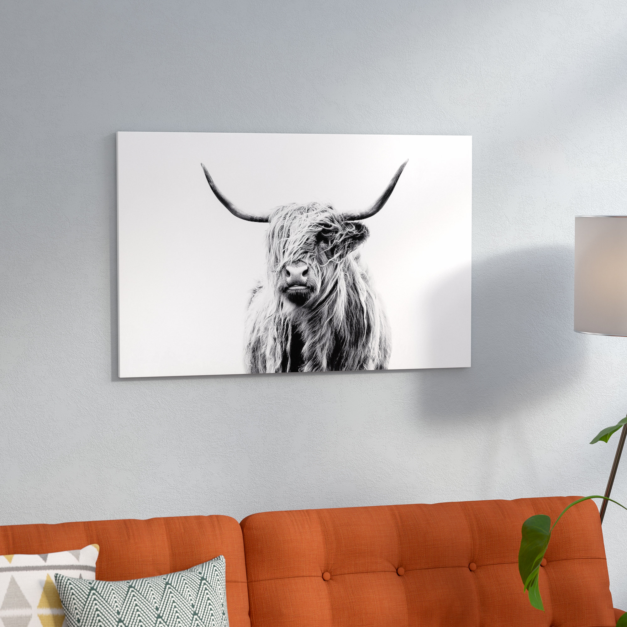 Mercury Row® Portrait Of A Highland Cow by Dorit Fuhg - Print & Reviews ...