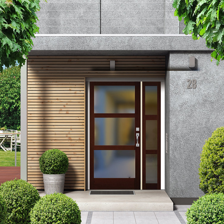 UberDoors Ready to Install Wood Prehung Front Entry Door | Wayfair