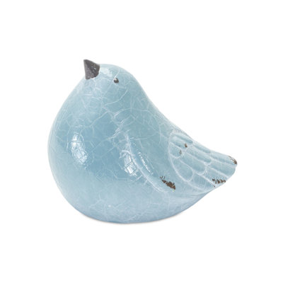 Winston Porter Damishia 4 Piece Terra Cotta Bird Set | Wayfair