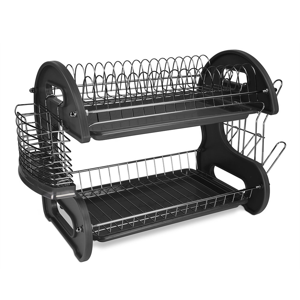 Symple Stuff Maureen Acrylic 2 Tier Dish Rack & Reviews | Wayfair
