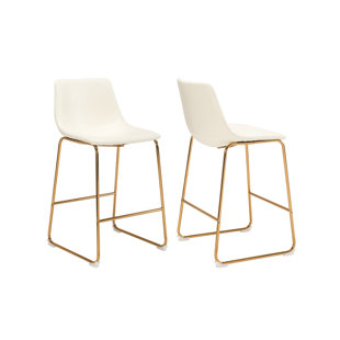 Wayfair | Gold White Bar Stools & Counter Stools You'll Love in 2022