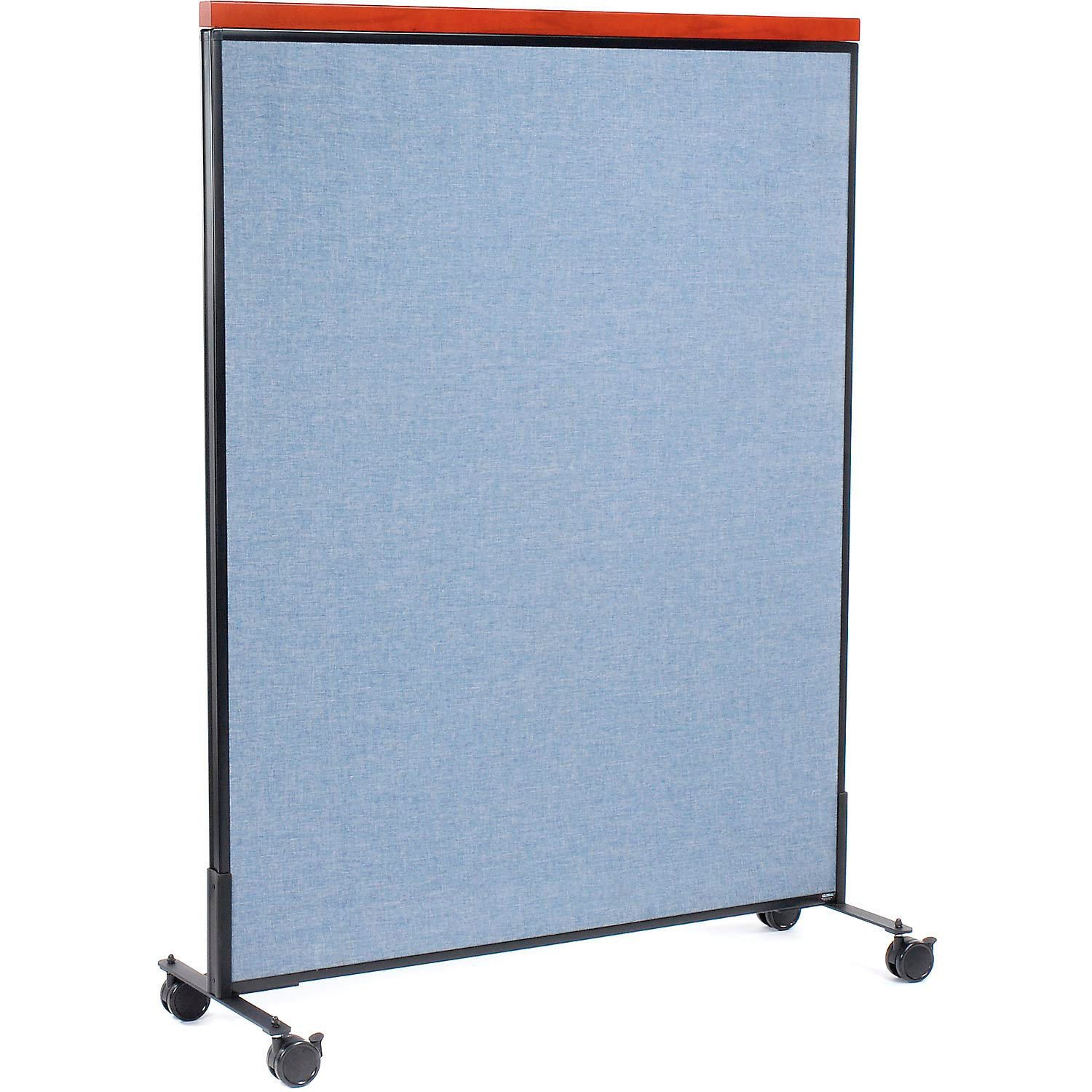 Interion Mobile Deluxe Blue Office Partition Panel | Wayfair