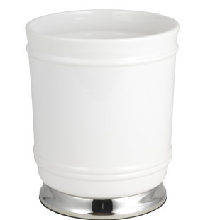 Wayfair | Ceramic Bathroom Trash Cans You'll Love in 2022