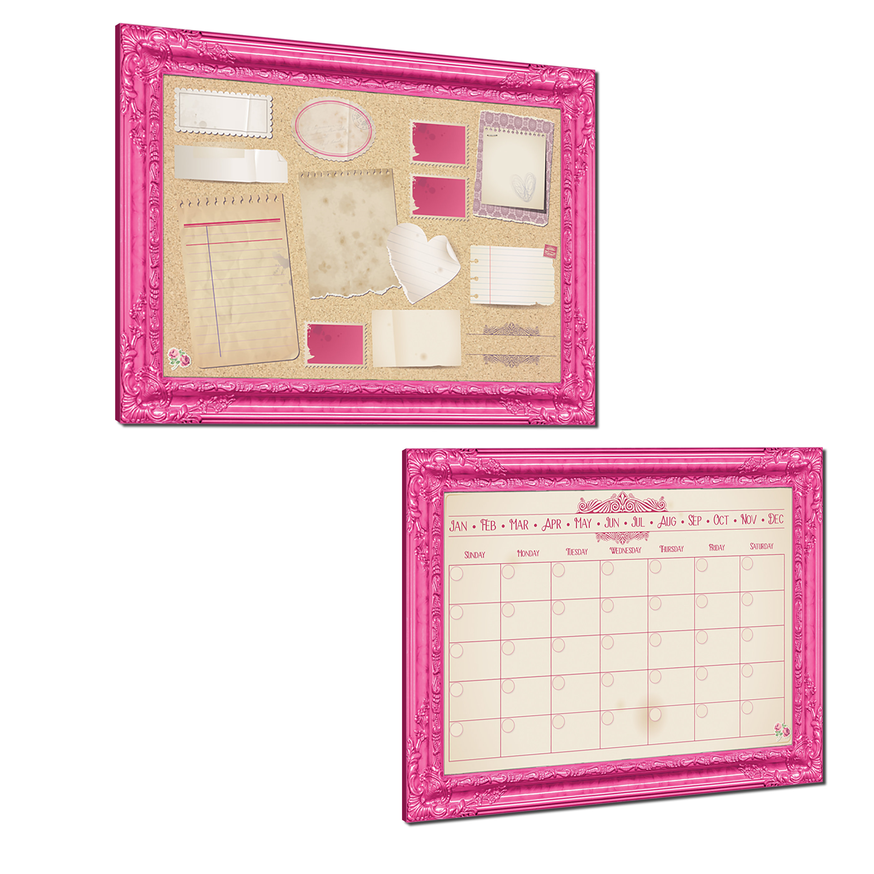 Rebrilliant 'Prettiest in Pink' Wall Mounted Dry Erase Board | Wayfair