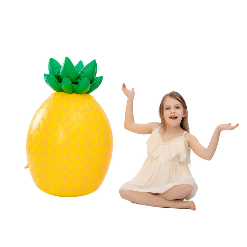Zoomie Kids Withrow Tropical Pineapple Inflatable Yard Sprinkler Garden ...