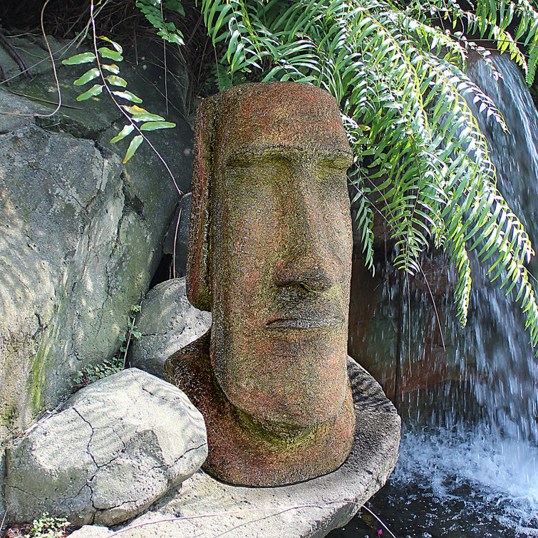 Design Toscano Easter Island Ahu Akivi Moai Monolith Statue & Reviews ...