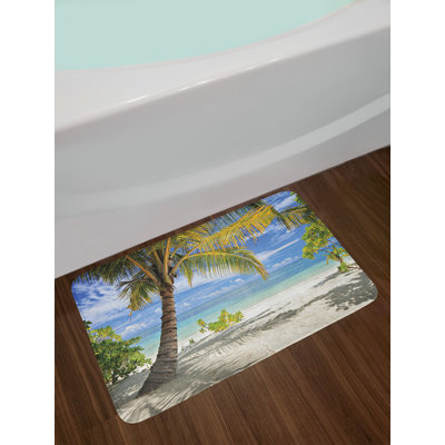 Bathroom Rugs Palm Tree | Wayfair