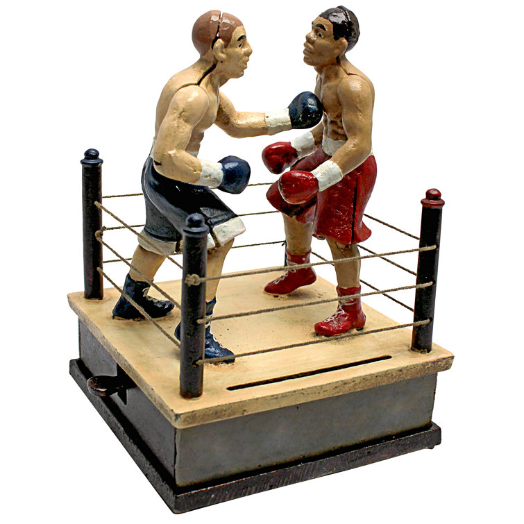 Design Toscano Battling Boxers Die Mechanical Piggy Bank - Wayfair Canada
