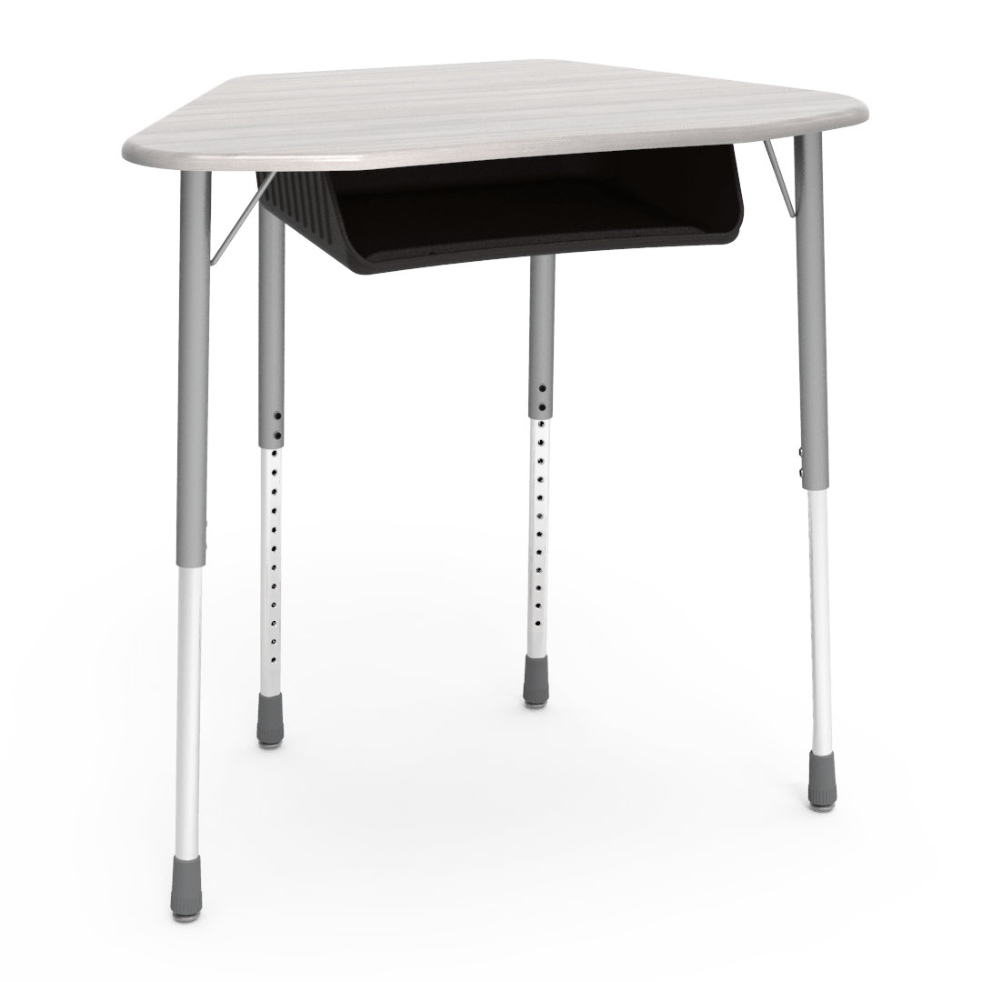 Virco ZUMA® Series Manufactured Wood Open Front Desk | Wayfair