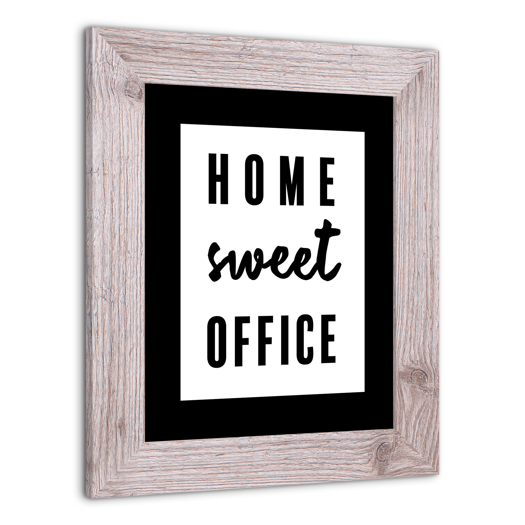 Latitude Run® Home Sweet Office - Picture Frame Textual Art | Wayfair