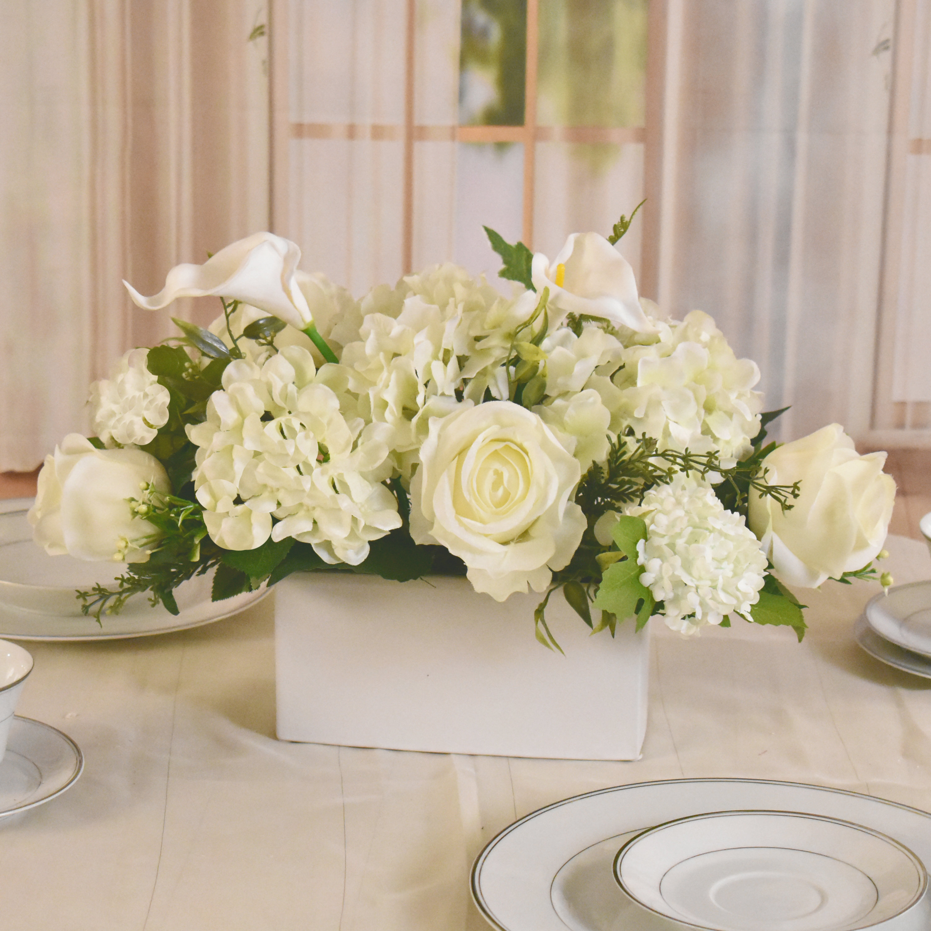 Primrue Mixed Centerpiece in Vase | Wayfair