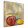 Trademark Art Gigi Begin Fruit Apple Lemon by Gigi Begin - Wrapped ...