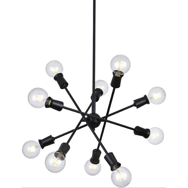 George Oliver Gaidis 10 - Light Dimmable Sputnik Sphere Chandelier ...