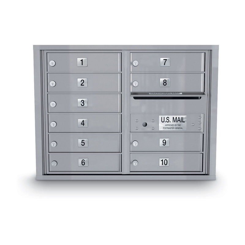 PostalProductsUnlimitedInc. Standard 10 Door 4C Horizontal Multi-Unit ...