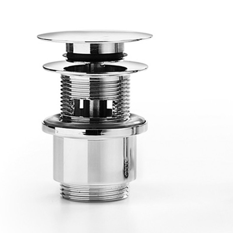 WS Bath Collections 1.25" Pop-Up Bathroom Sink Drain with Overflow ...