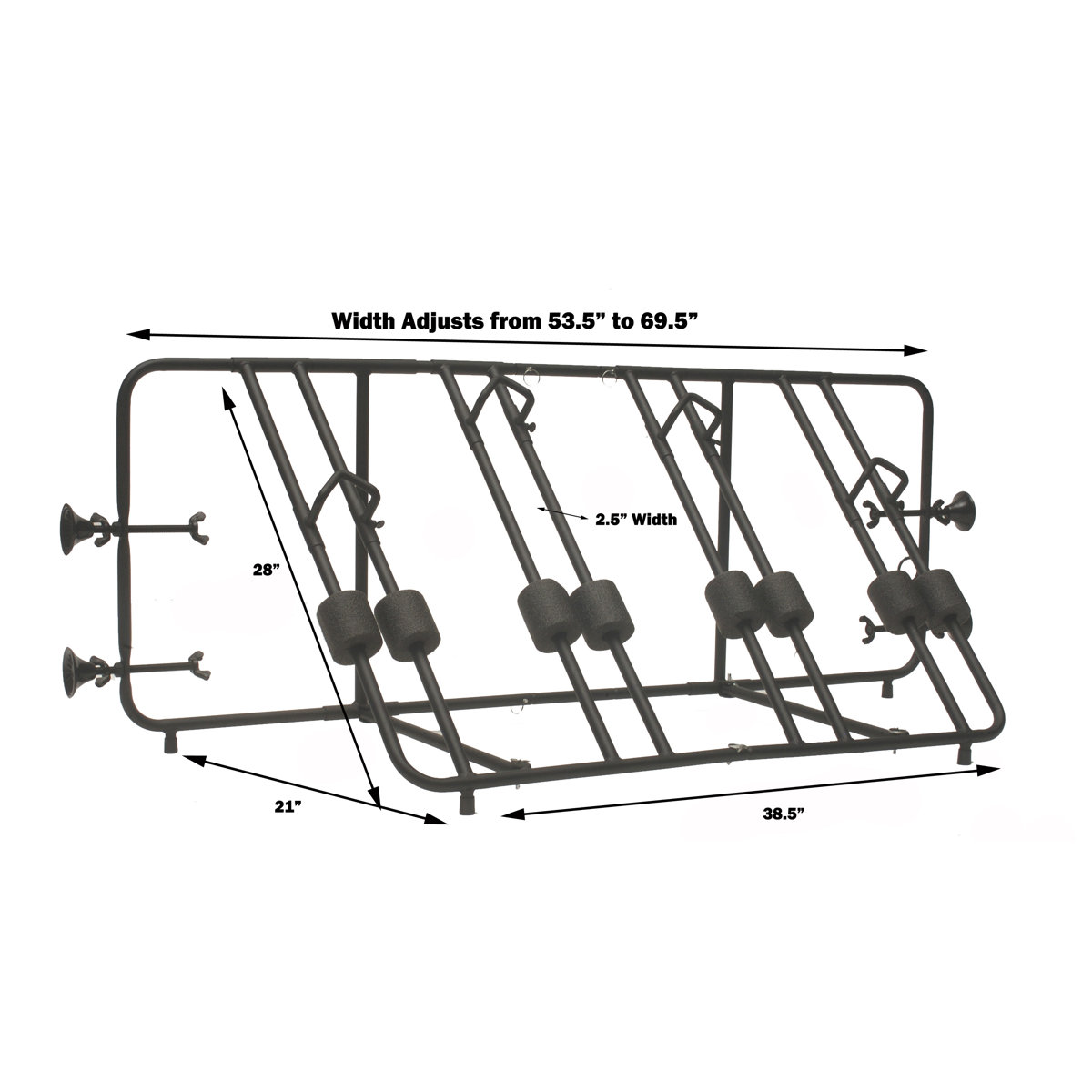 Heininger 2 Bike Carrier Freestanding Bike Rack & Reviews | Wayfair