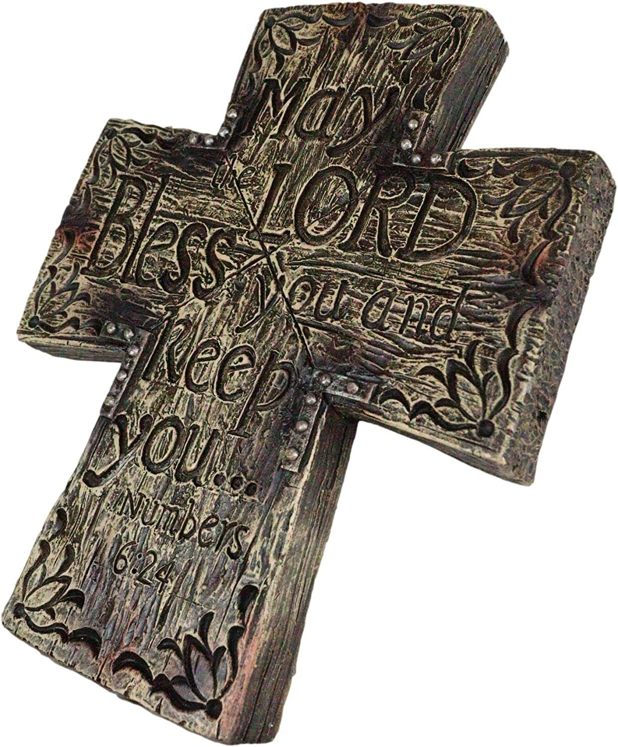 Ebros Gift Rustic Western Scriptural Bible Verse Numbers 6:24 May The ...