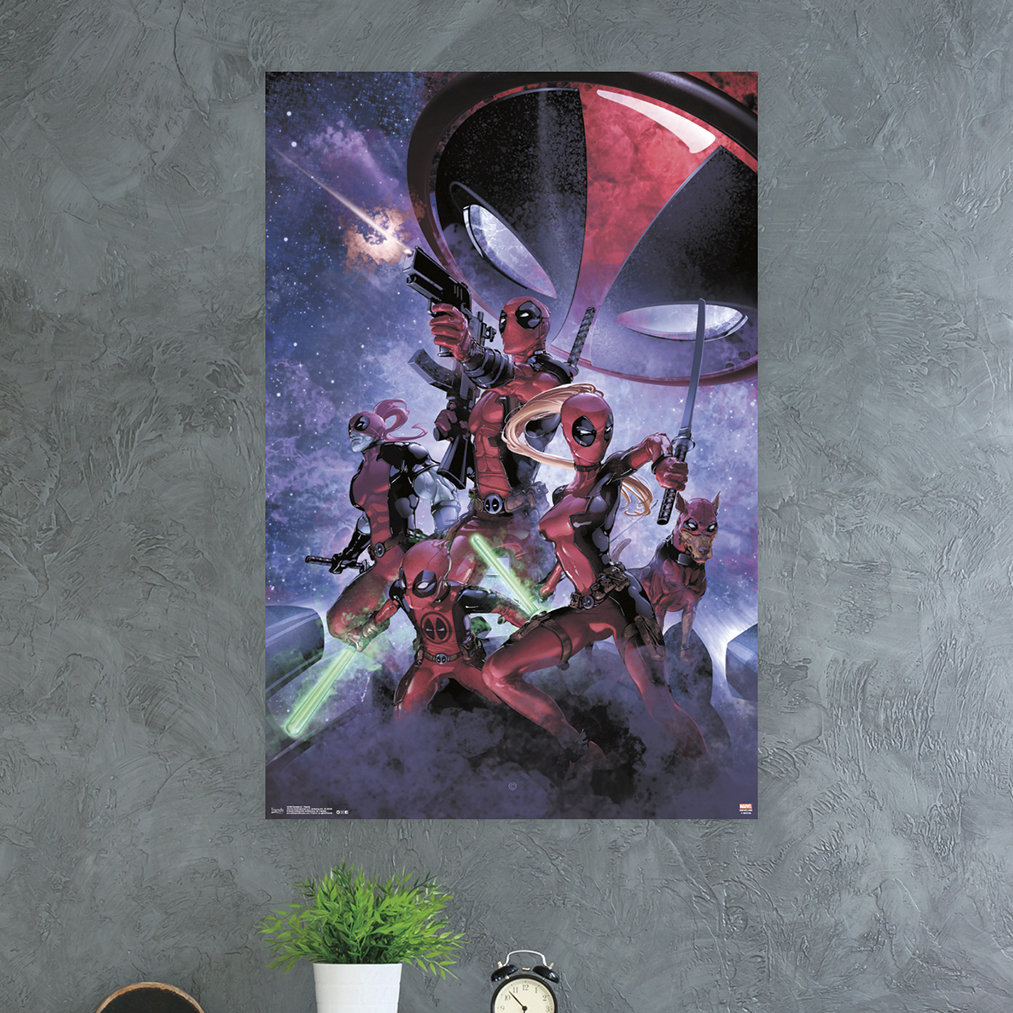 Trends International Deadpool - Family Paper Print | Wayfair
