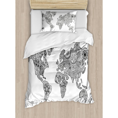 World Map Bedding Sets | Wayfair