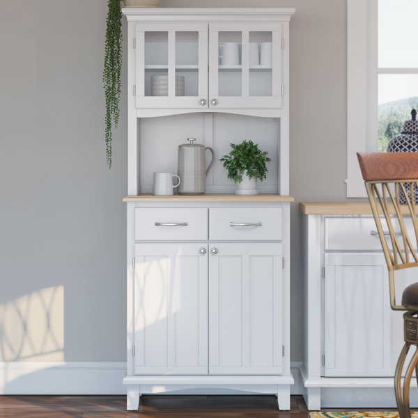 Tall Corner Hutch | Wayfair