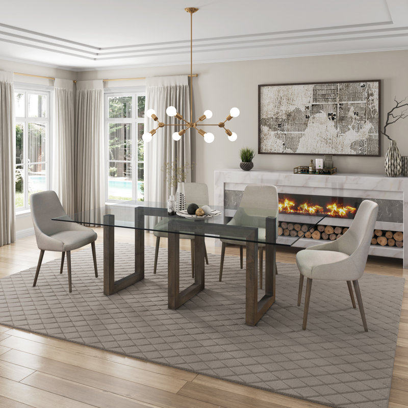 Orren Ellis Reesa Dining Table & Reviews | Wayfair