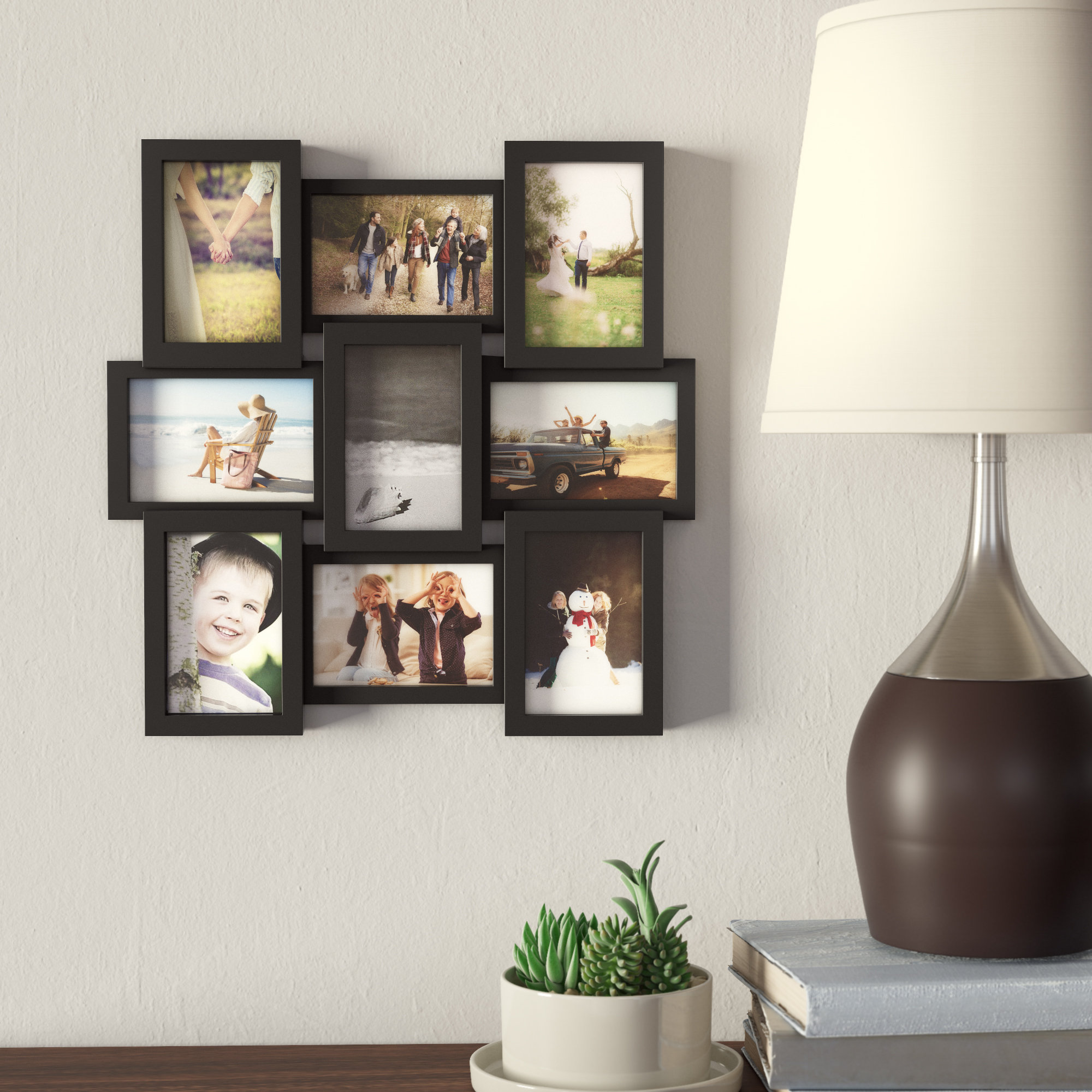 Wrought Studio Brennan 4" x 6" Collage Picture Frame & Reviews | Wayfair