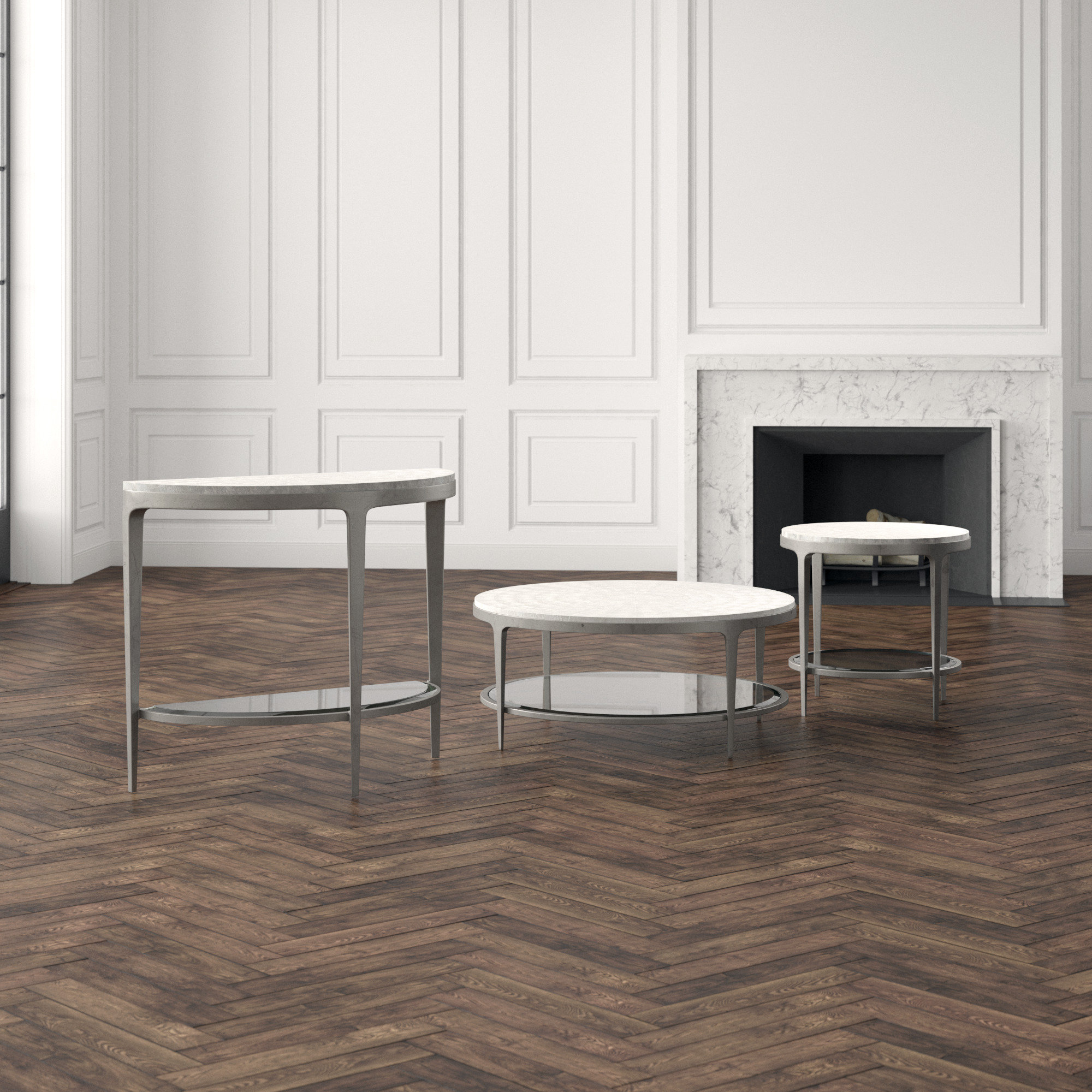 Artistica Signature Designs Gravitas 3 Piece Coffee Table Set | Wayfair