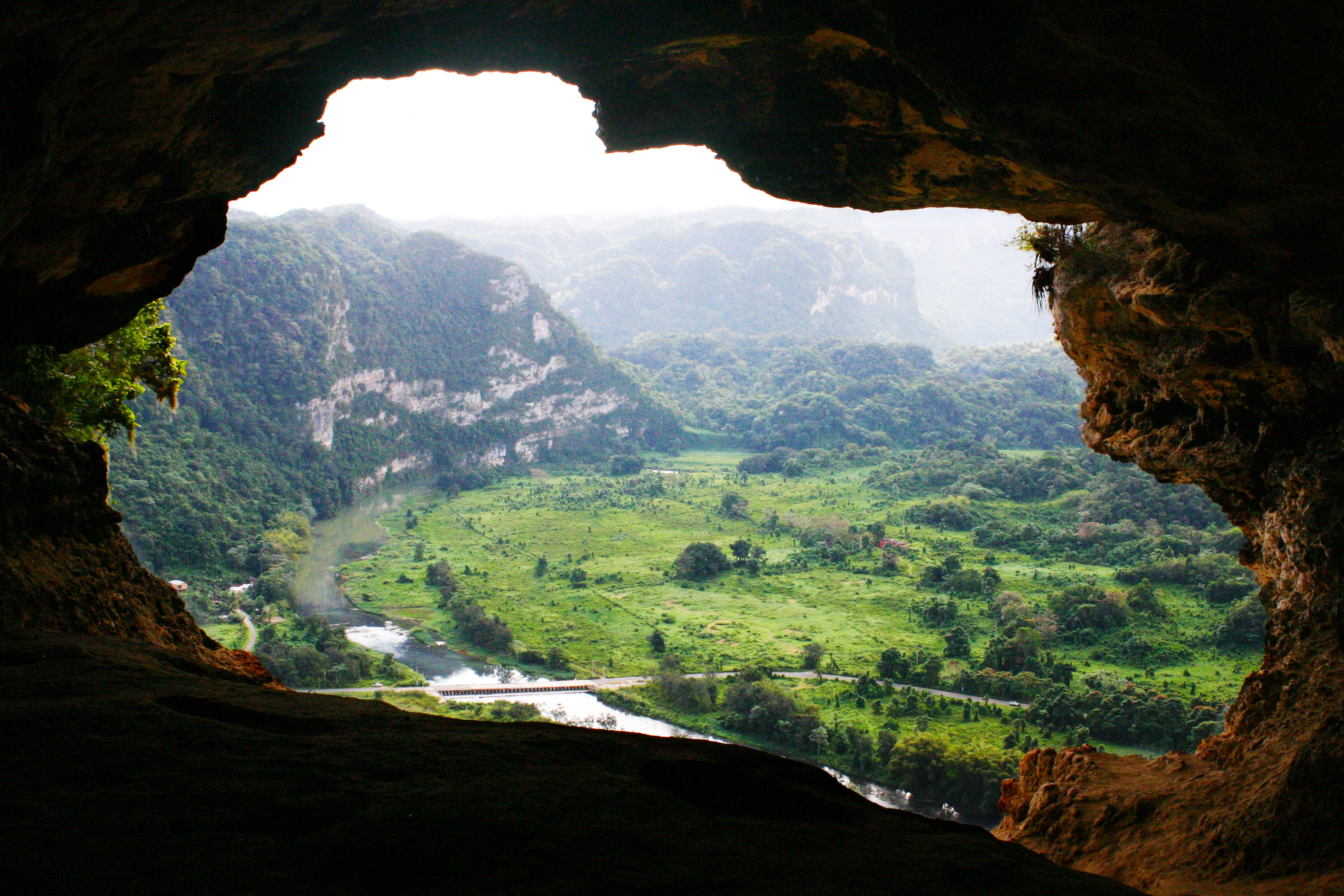 Alpen Home Cueva Ventana, Window Cave - Wrapped Canvas Photograph ...