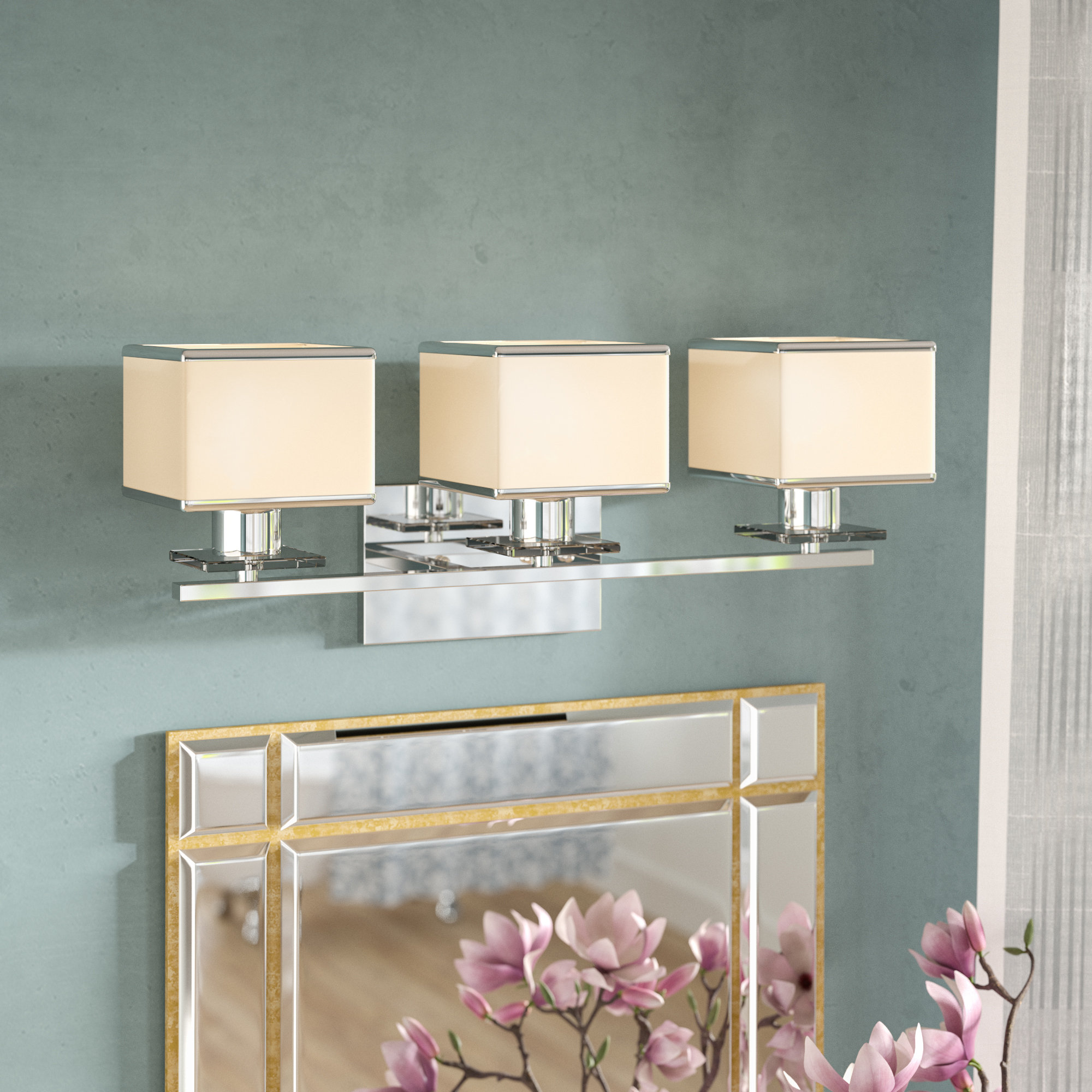 Millwood Pines Platon 3 - Light Vanity Light & Reviews | Wayfair