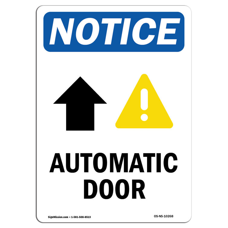 SignMission Automatic DoorSign | Wayfair