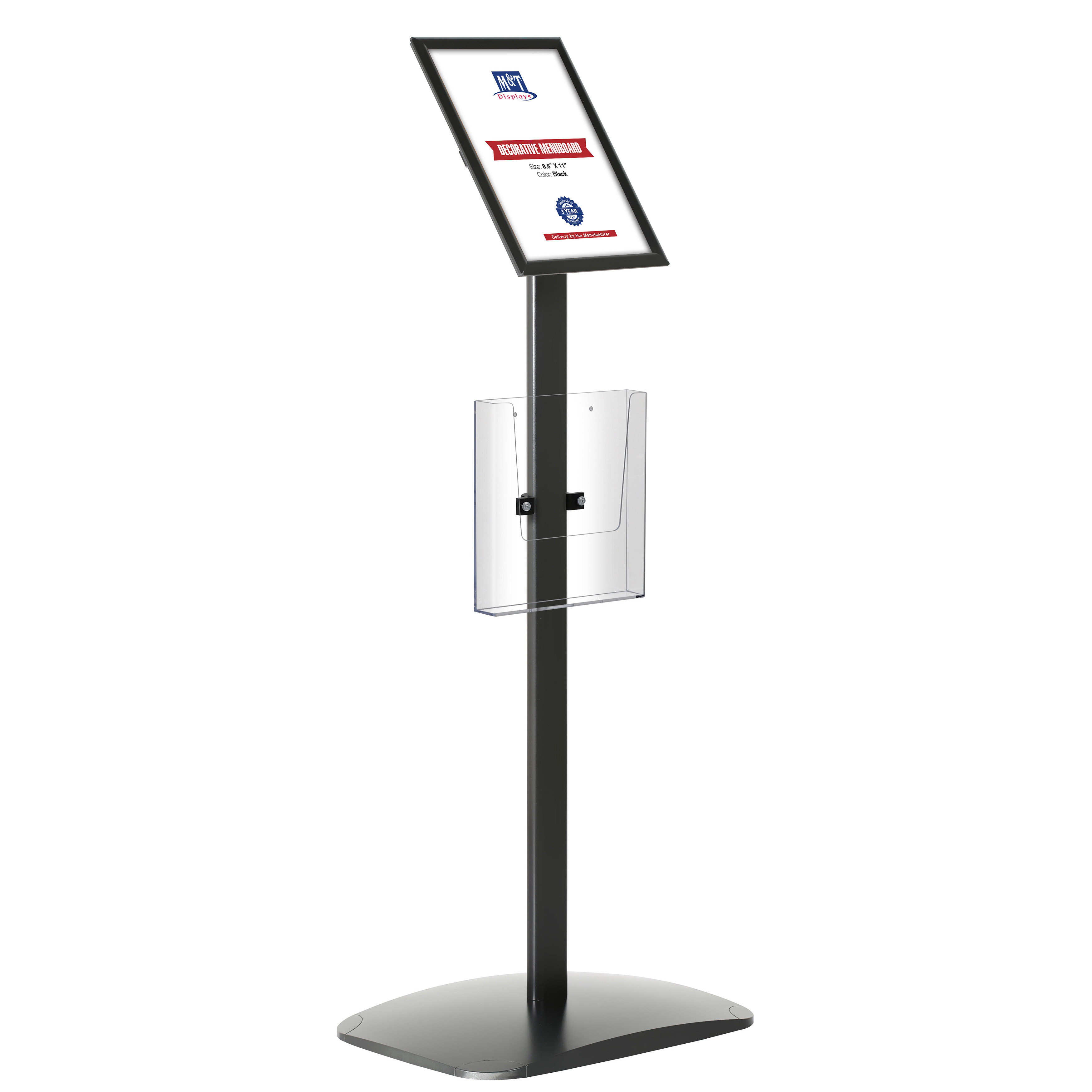 MT Displays Curved Sign Holder | Wayfair