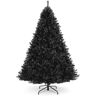 Black Flocked / Frosted Branches Christmas Trees You'll Love in 2021 ...