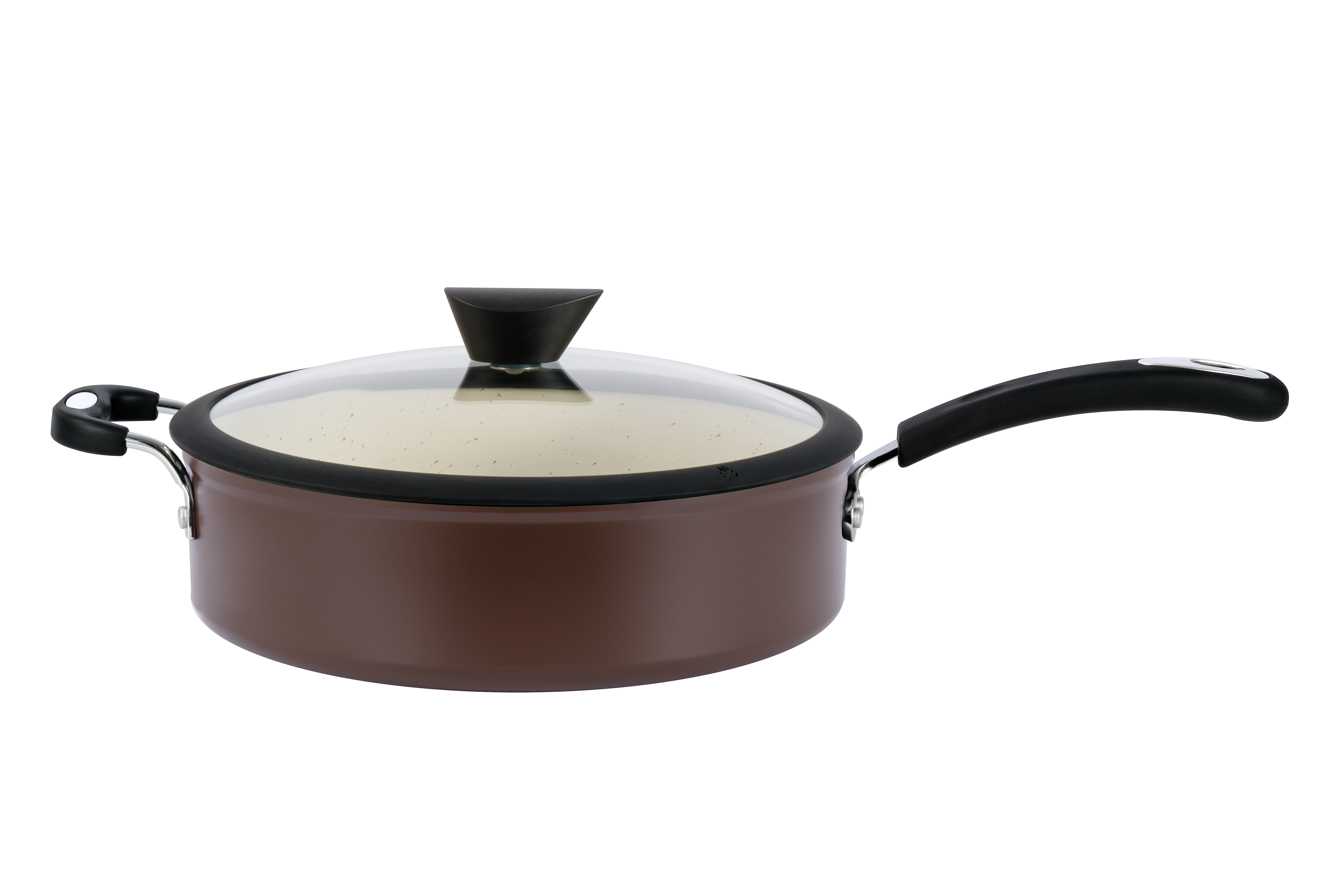 Ozeri Stone Earth All-In-One APEO & PFOA-Free 5.3 Qt Non-Stick Sauce ...