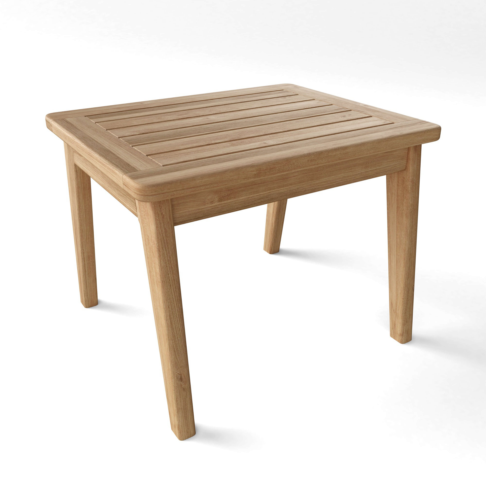 Rosecliff Heights Thorin Teak Outdoor Side Table | Wayfair