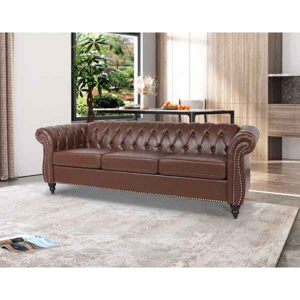 Tufted-back-couch | Wayfair