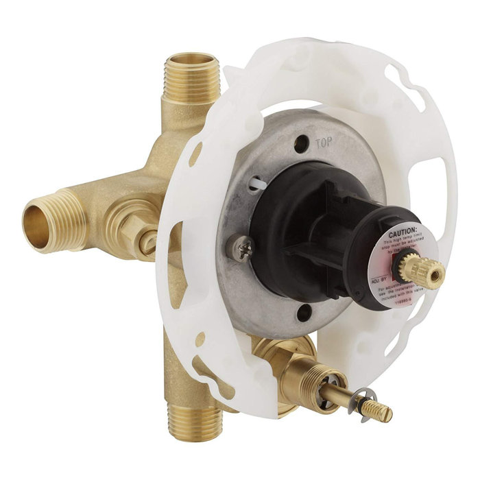 Kohler Gold Rite-temp® 1/2" Pressure-balancing Valve With Push-button ...