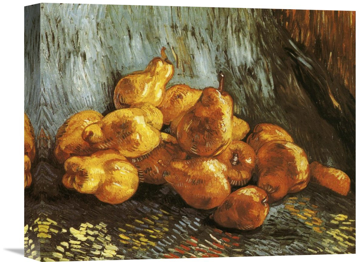 Vault W Artwork Pears by Vincent Van Gogh - Print on Canvas | Wayfair