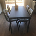 Wade Logan® Gossard 4 - Person Dining Set & Reviews | Wayfair