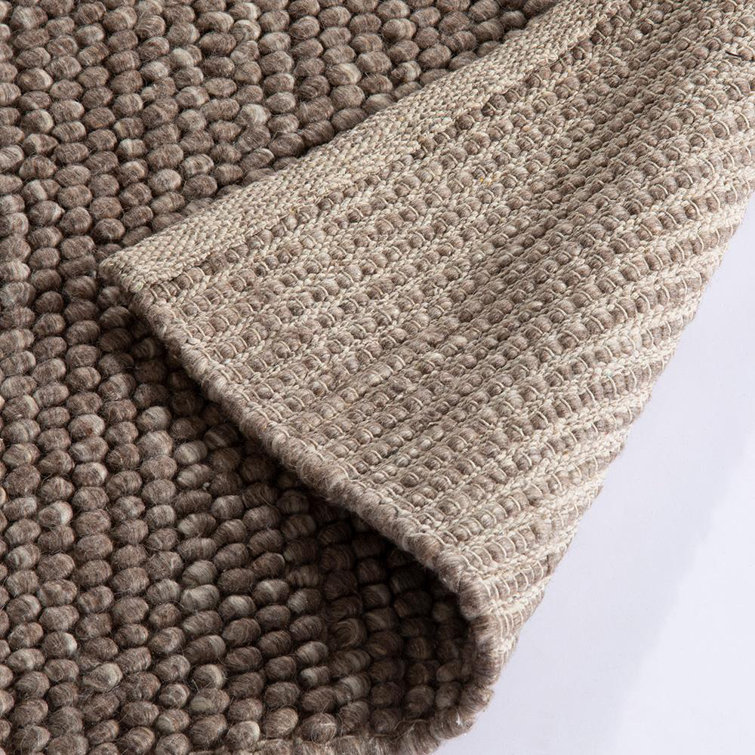 Bloomsbury Market Hitchita Hand Braided Taupe Rug | Wayfair.co.uk