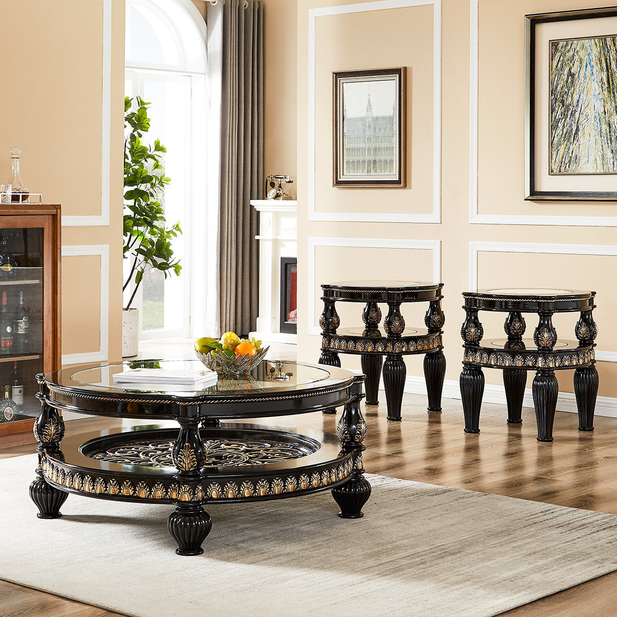 Direct Marketplace 3 Piece Coffee Table Set | Wayfair