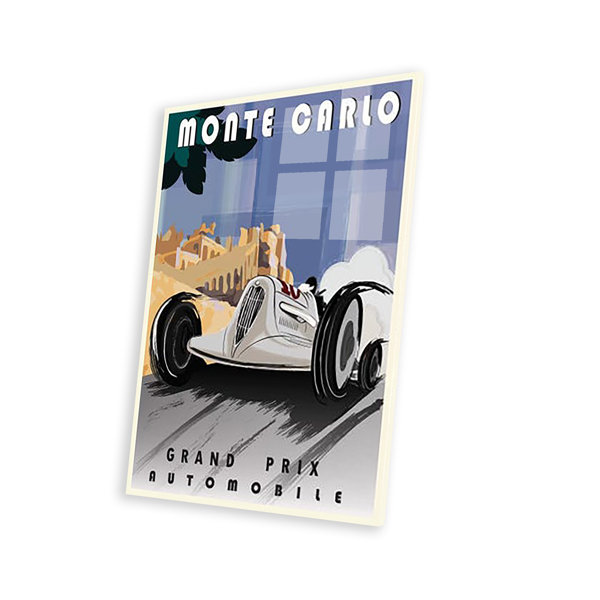 Red Barrel Studio® Monte Carlo by Fly Graphics - Unframed Graphic Art ...